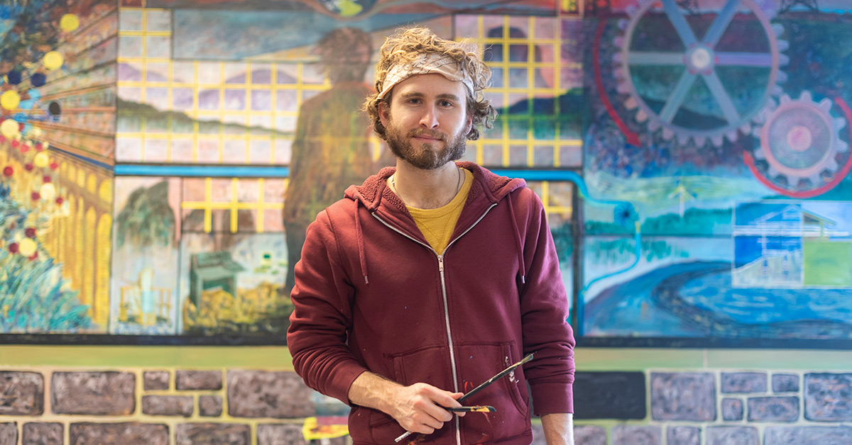 2024: Recent SUNY Canton Graduate Displays Paintings in Southworth ...